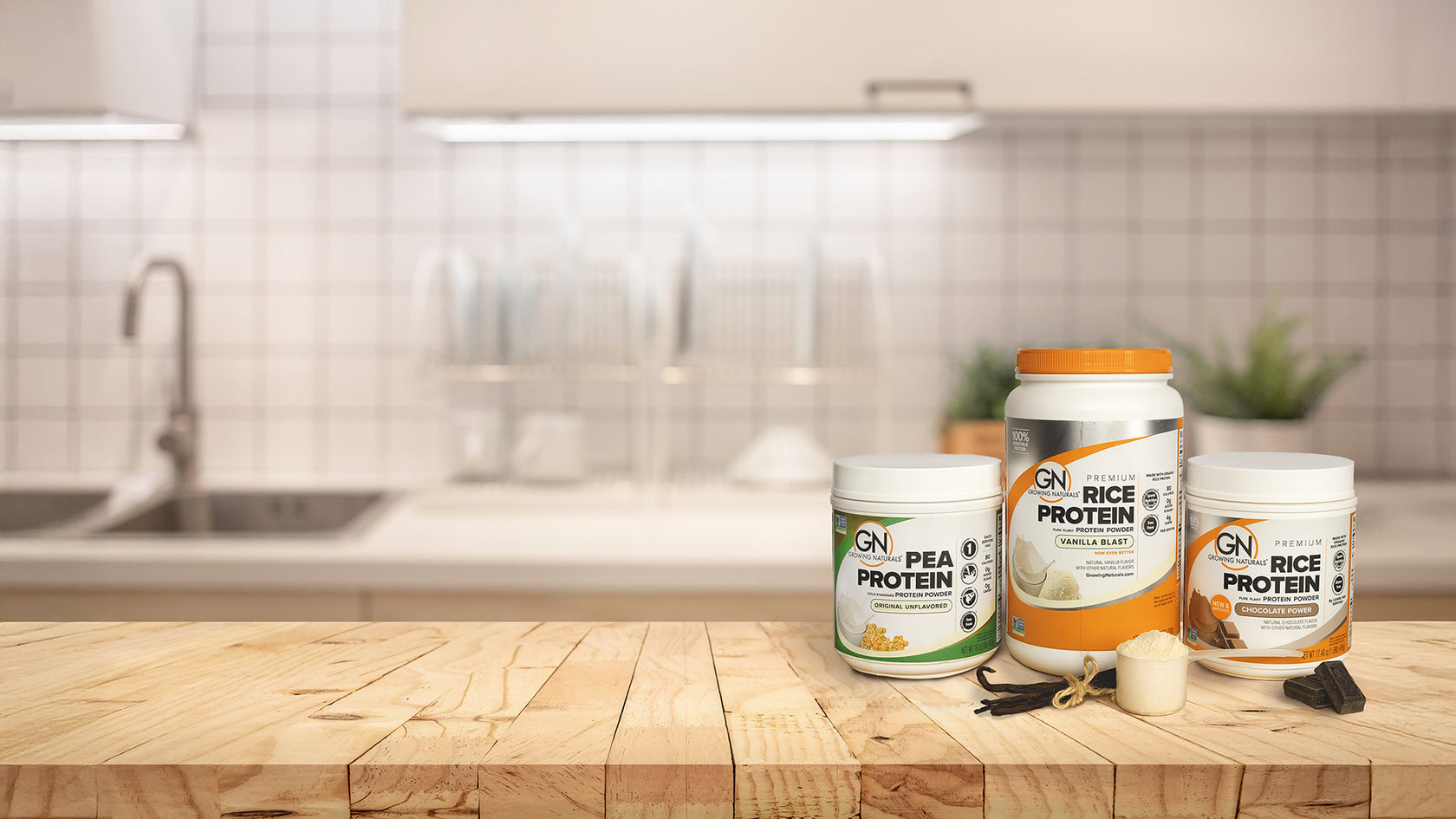 Growing Naturals Pure Plant Proteins